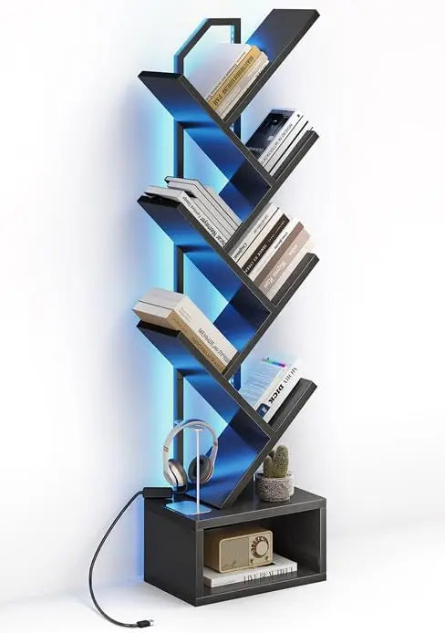 Coleshome Tree Bookshelf with LED Strips – PraticHome